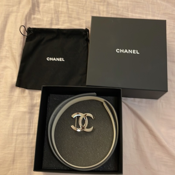 CHANEL | Accessories | Reversible Chanel Belt | Poshmark